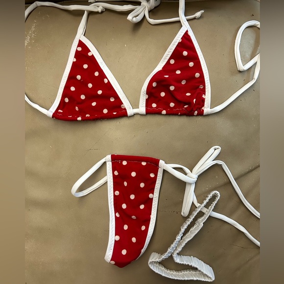 Handmade by Fluid Designs | Swim | Nwot Skimpy Handmade Triangle Top ...